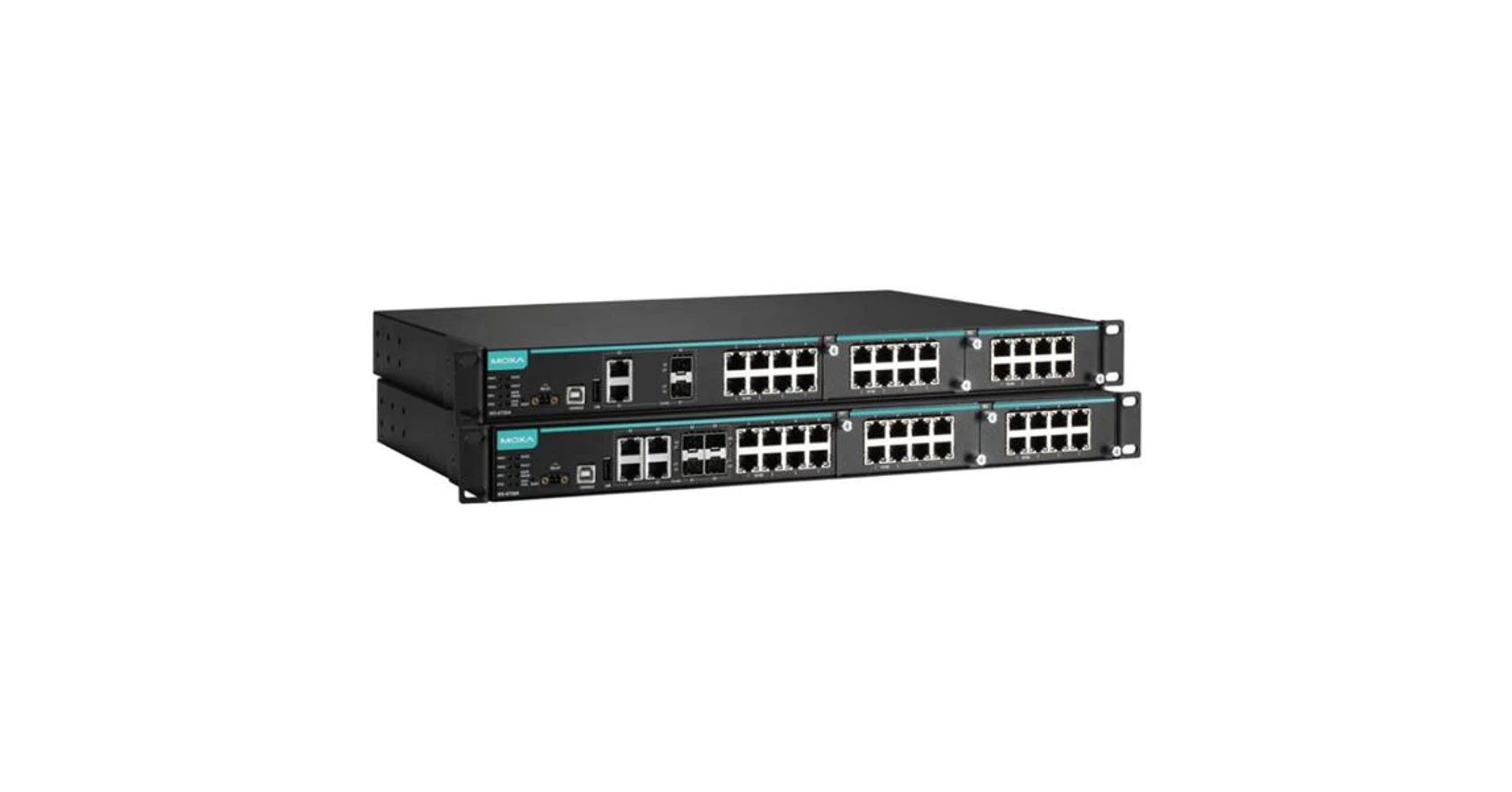 MOXA IKS-6726A-2GTXSFP-HV-HV-T Modular managed Ethernet switch with 8 ...