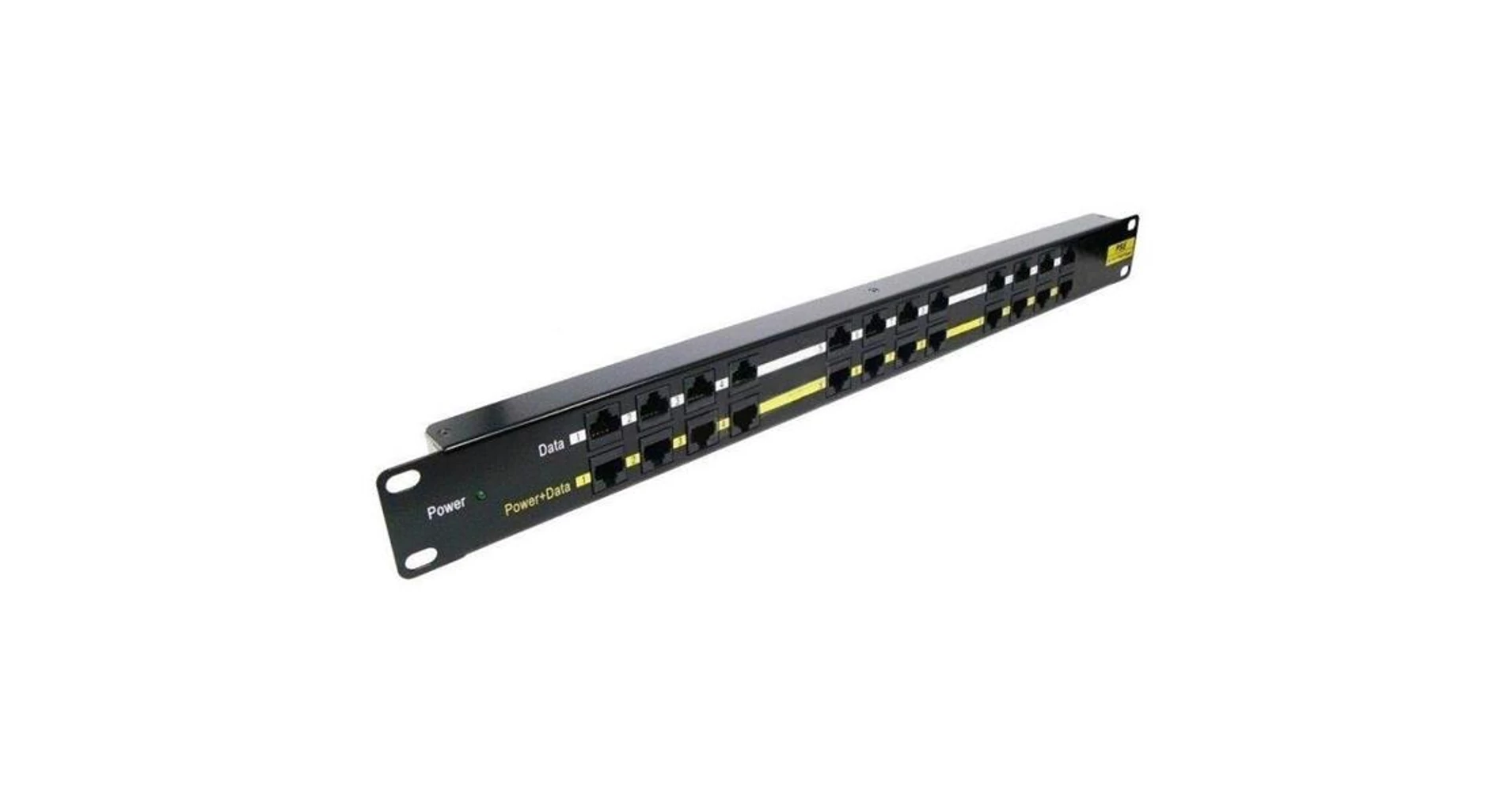 MAXLINK POE-PAN12 POE panel 12 ports, 1U, rack - Tápellátás ethernet ...