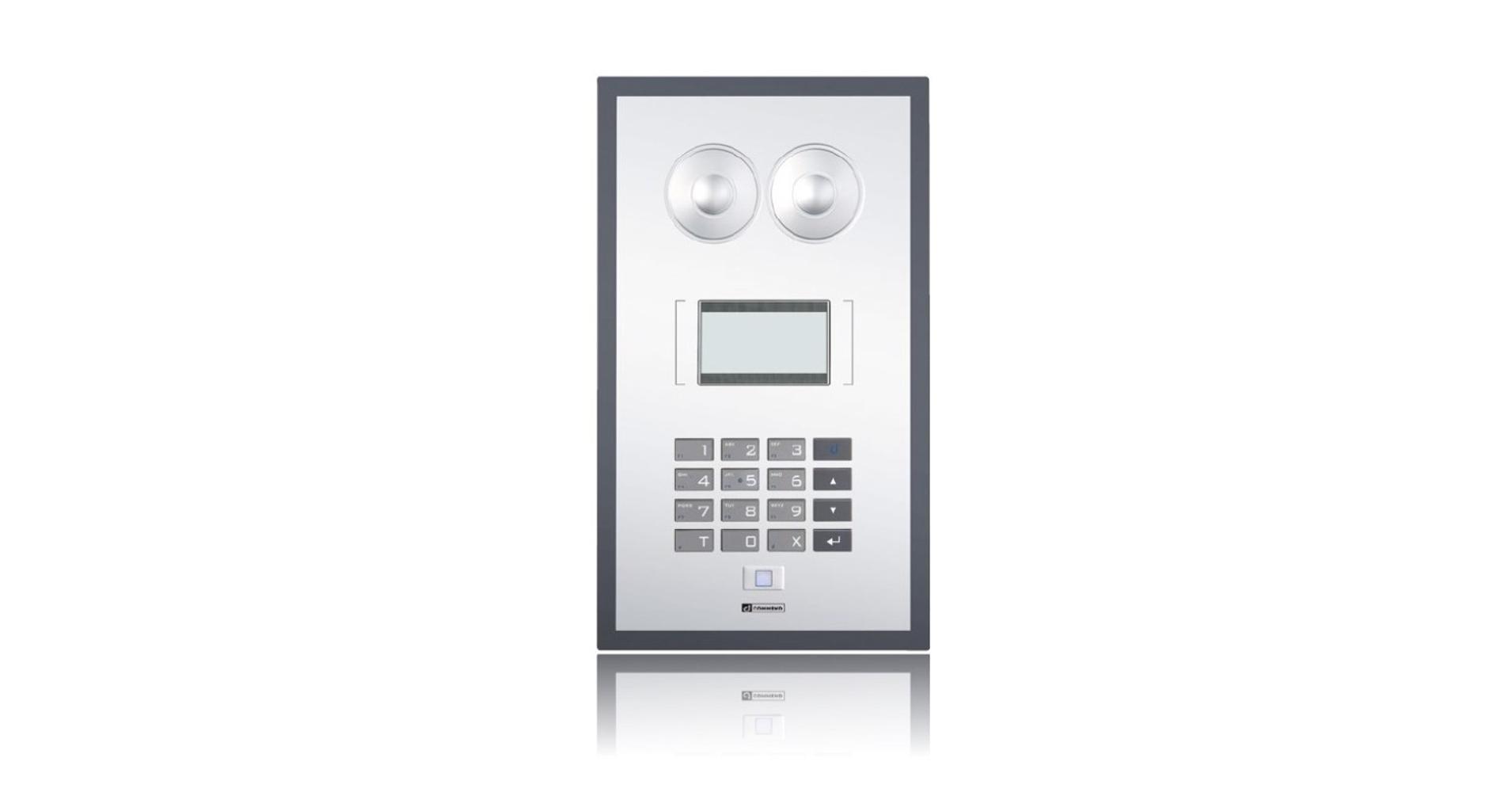 COMMEND SIP-W S800F Tisztatéri SIP interkom; membránnal védett; LCD ...